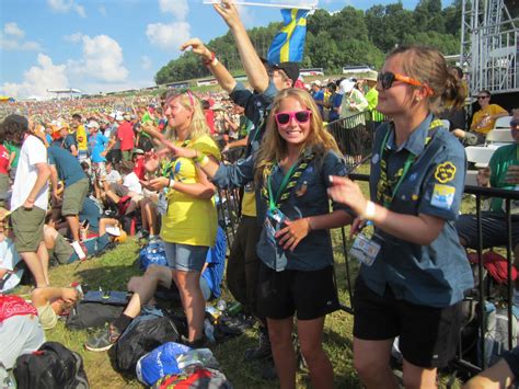 Internationell Scouting Vår Kung Och Drottning Har Besökt Bsas