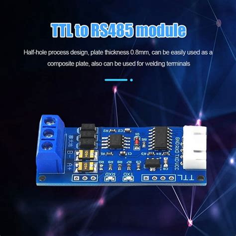 Ttl Turn To Rs485 Module Serial Uart Level Mutual Conversion Power