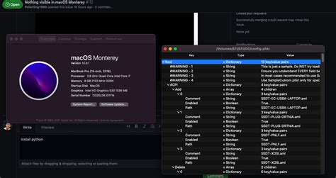 Nothing Visible In Macos Monterey Issue Corpnewt Propertree Github
