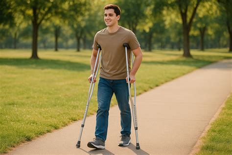 How To Prevent Falls While Using Crutches World Crutches