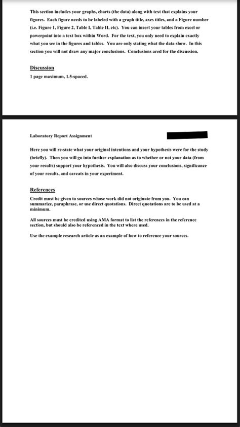 Laboratory Report Assignment Laboratory Report
