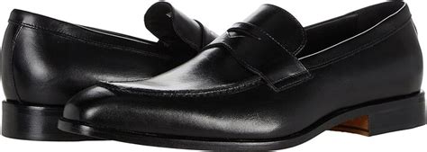 Massimo Matteo Ponte Vecchio Penny Loafer Black Mens Shoes Shopstyle