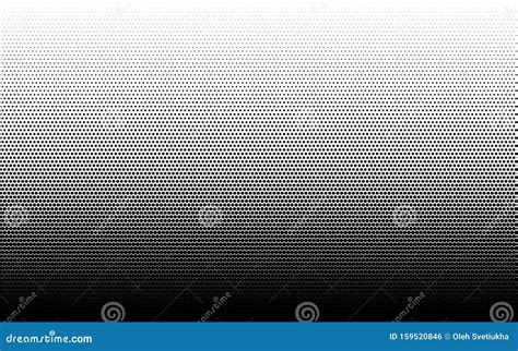 Halftone Dots Background Gradient Monochrome Abstract Geometric Dots Background In Pop Art