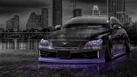Toyota Mark X JDM Tuning Super Crystal City Car El Tony El Tony