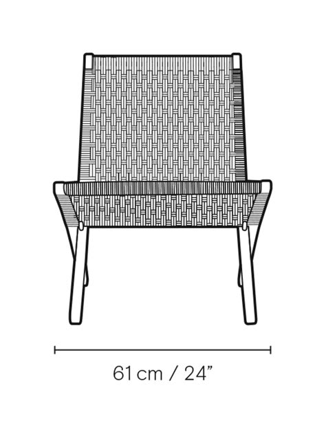 Mg501｜キューバチェア：モーテン・ゴッドラーのアウトドアラウンジチェア｜2年保証