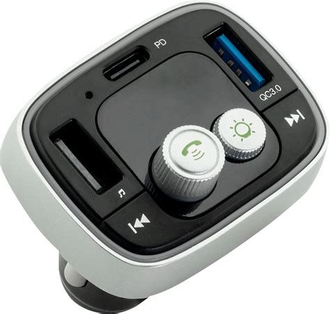Isimple Bluetooth 5 0 Fm Transmitter For Music Streaming Charging