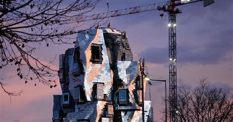 Construction Continues On Frank Gehrys Luma Arles Tower In France
