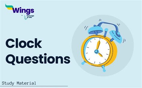 Clock Questions And Answers Practice Set Leverage Edu
