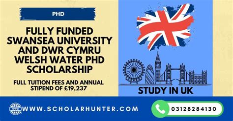 fully funded swansea university phd scholarship in environmental science