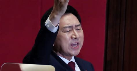 김기현 “의원 10 감축·무노동 무임금·불체포 포기 공동서약하자”