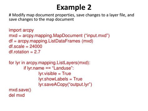 Ppt Python And Arcmap Powerpoint Presentation Free Download Id5319888