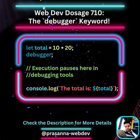 Prasanna D On Linkedin Coding101 Webdevelopment Javascript Debugging