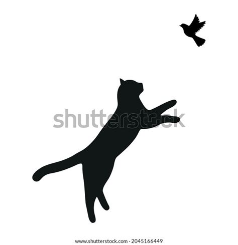 148 Cat Catching Bird Stock Vectors And Vector Art Shutterstock