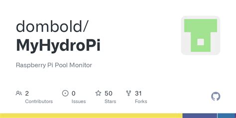 Github Domboldmyhydropi Raspberry Pi Pool Monitor