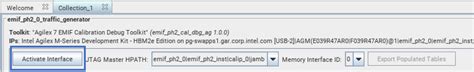 11 5 3 launching the emif debug toolkit