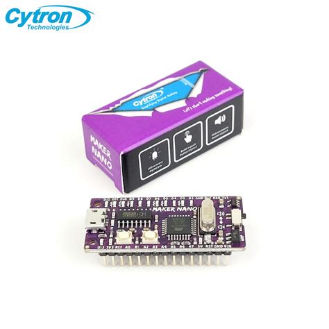 Cytron Maker Nano RP Suitable For FYP Mini Project Built In LEDs Buttons Buzzer Arduino