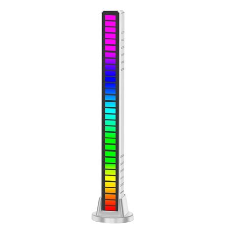 USB 3D RGB kolorowe rury LED aktywowane głosem Pic 12373060550