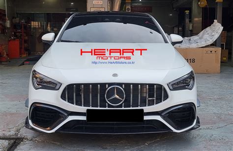 Cla45s 에어로킷 룩 프론트 컨버전 작업 Cla250 드레스업관련 장착갤러리 Aero Part Rims Acc