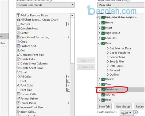 Cara Mudah Membuat Checklist Box Di Microsoft Excel Bacolah