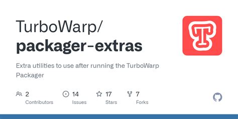Releases Turbowarp Packager Extras Github
