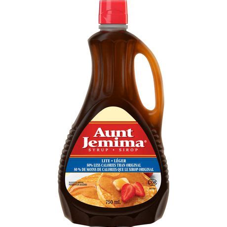 Aunt Jemima Lite Syrup Walmart Canada