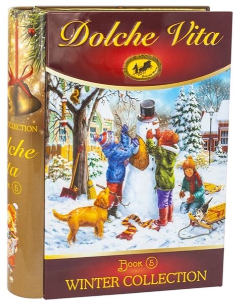 Купить Чай Dolche vita Дольче Вита Книга Том 5 Зимние игры черный 100 ...