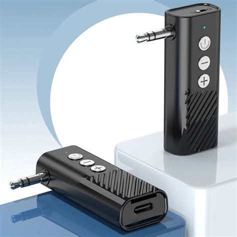 차량용 스피커 스테레오 시스템 헤드폰용 송신기 리시버 블루투스 호환 53 오디오 어댑터 2 In 1 티몬