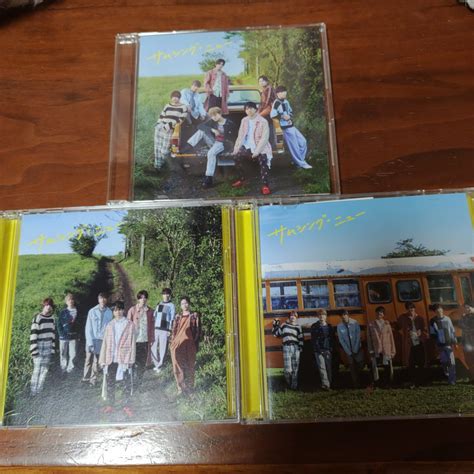 ジャニーズwest サムシング・ニュー 初回 通常セット Cd Dvd｜paypayフリマ