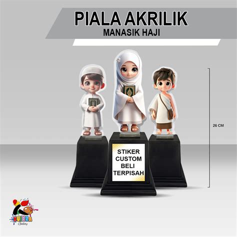 Jual Kuinsa Gallery Piala Akrilik Wisuda Manasik Haji Pesantren Kilat