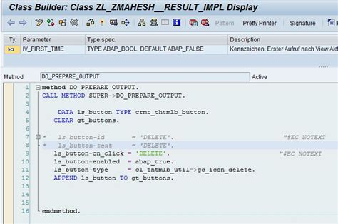 Solved How To Add Toolbar Button To The Result View In Re Sap