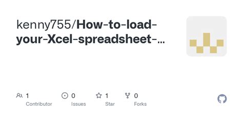 GitHub Kenny755 How To Load Your Xcel Spreadsheet On MYSQL