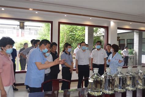 南阳市党政领导赴赊店酒乡小镇调研