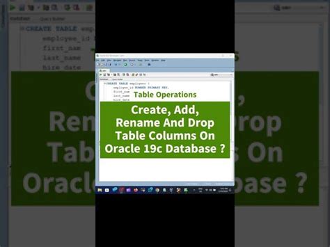 Kayyumshaikh Mistari On Linkedin Table Operations Create Add