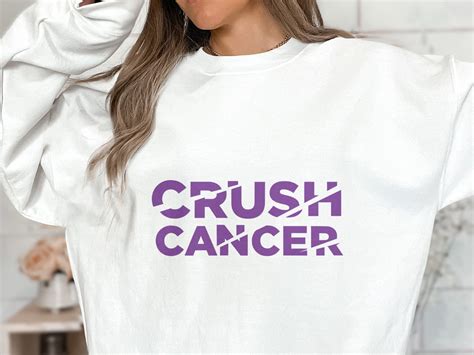 Crush Cancer Svg Png Lupus Epilepsy Svg Alzheimers Etsy