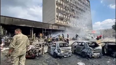 Нова масова ракетна атака на Україну Bbc News Україна