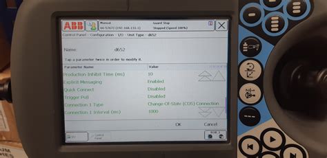 irc 5 vs d652 i o connection communication — abb robotics user forums