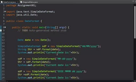 Learn About Date Formatting In Java Govind Datwase Posted On The