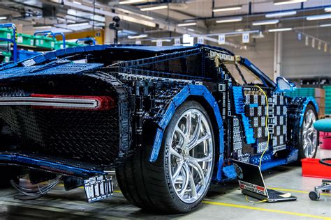 Lego Technic Bugatti Chiron Life Size Model The Brothers Brick The Brothers Brick