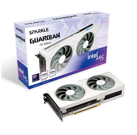 Sparkle Arc B570 Guardian Luna OC - 10GB GDDR6 RAM - Grafikkort