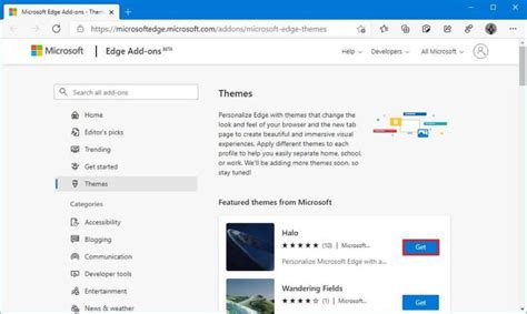 วิธีเพิ่มธีมเพื่อปรับแต่ง Microsoft Edge