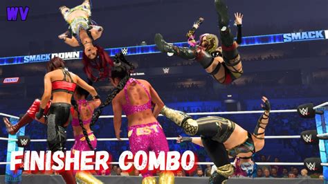 Damage CTRL HitS Bianca Belair With A HUGE Finisher Combo WWE 2K23
