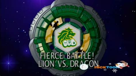 Fierce Battle Lion Vs Dragon Nelvana Wiki Fandom