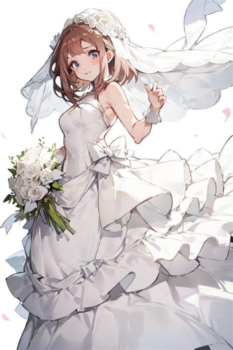 Ochaco Uraraka Wedding Dress By Darkofrose On Deviantart