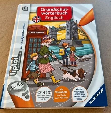 Tiptoi Stift Buch Grundschulwörterbuch Englisch In Rheinland Pfalz