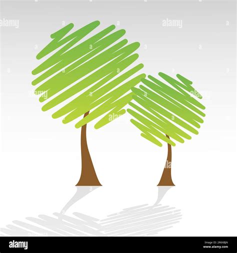 Abstract Tree Design Vector Illustration Stock Vector Image And Art Alamy