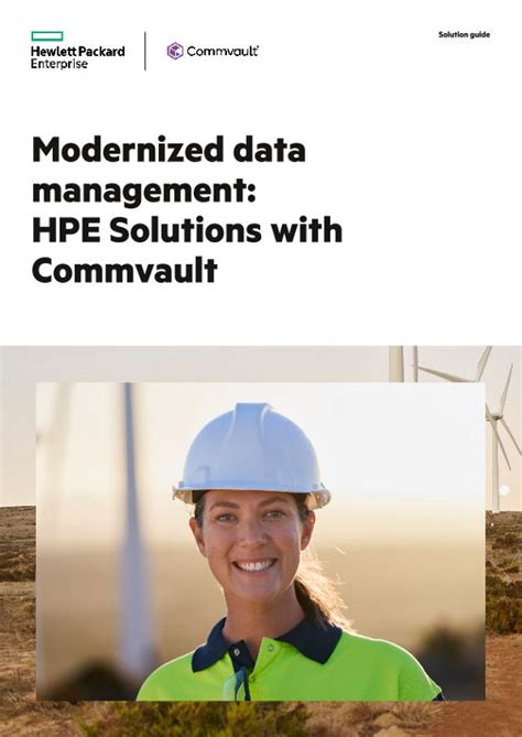 Rohit Chaudhari On Linkedin Modernized Data Management Hpe Solutions With Commvault
