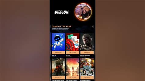 Who You Got Winning Goty Blackmythwukong Wukong Astrobot Ff7