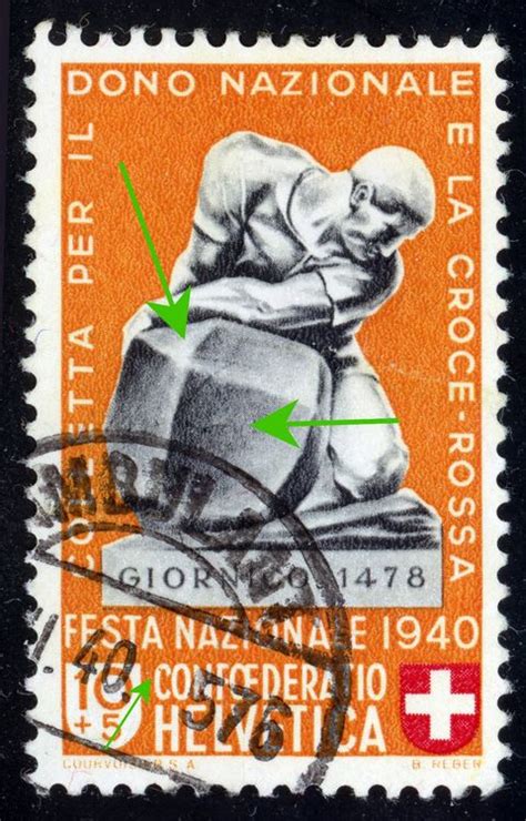 Abart Pp B4 B4 1 01 Farbiger Strich Punkt 1940 Kaufen Auf Ricardo