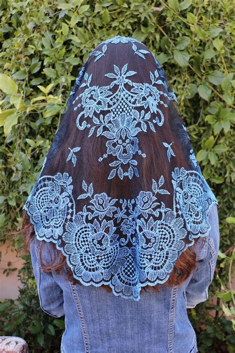 Blue On Black Eva Veil