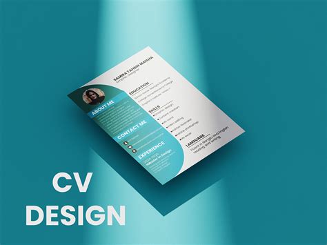 Cv Or Resume Design Behance